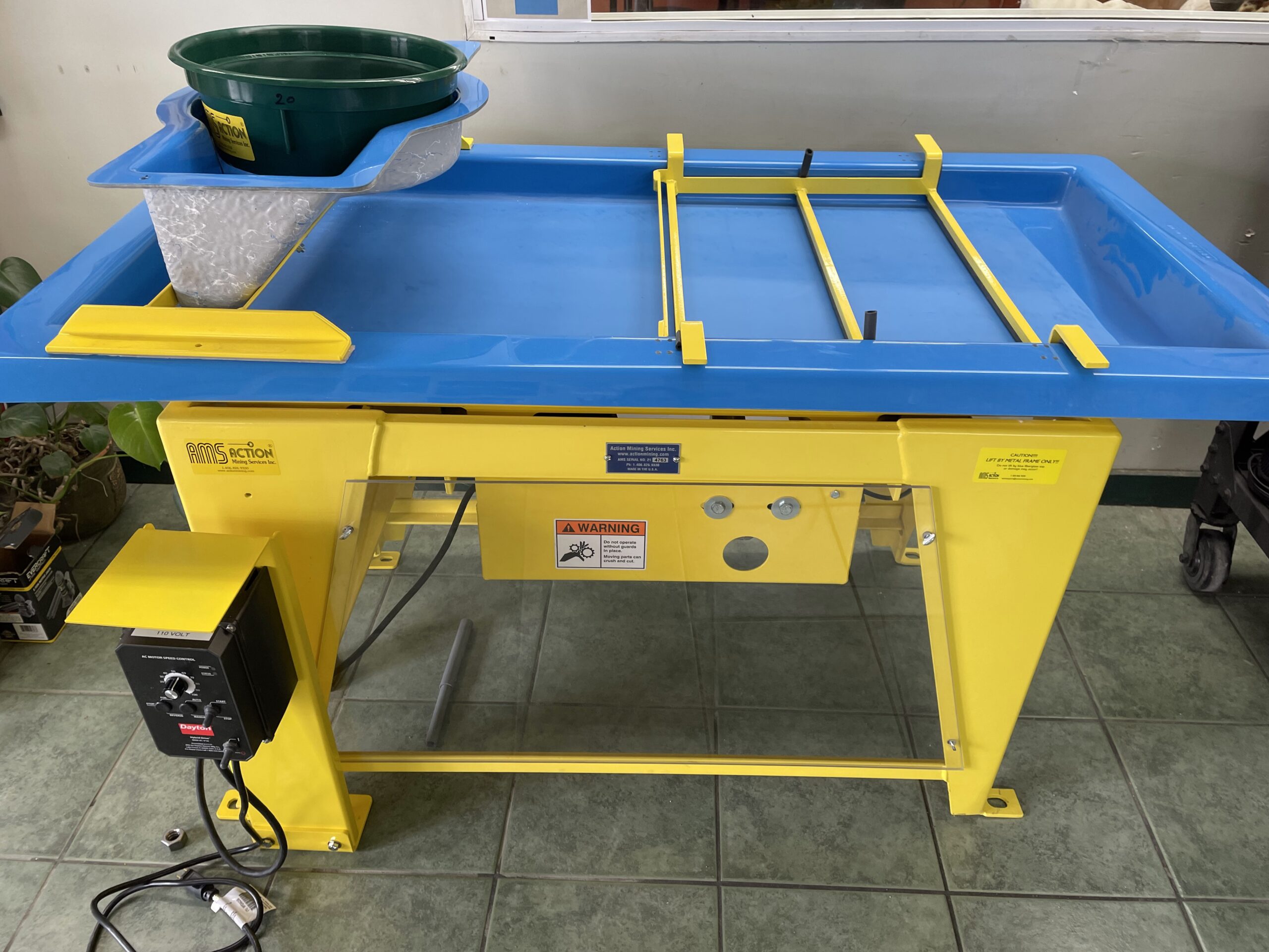 Gravity separation with wave tables, fine gold recovery : Action Mining ...